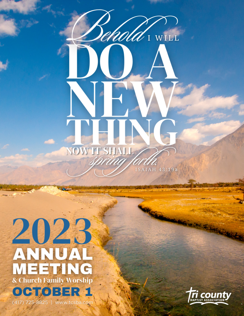 2023 Annual Meeting - Tri County Baptist Association